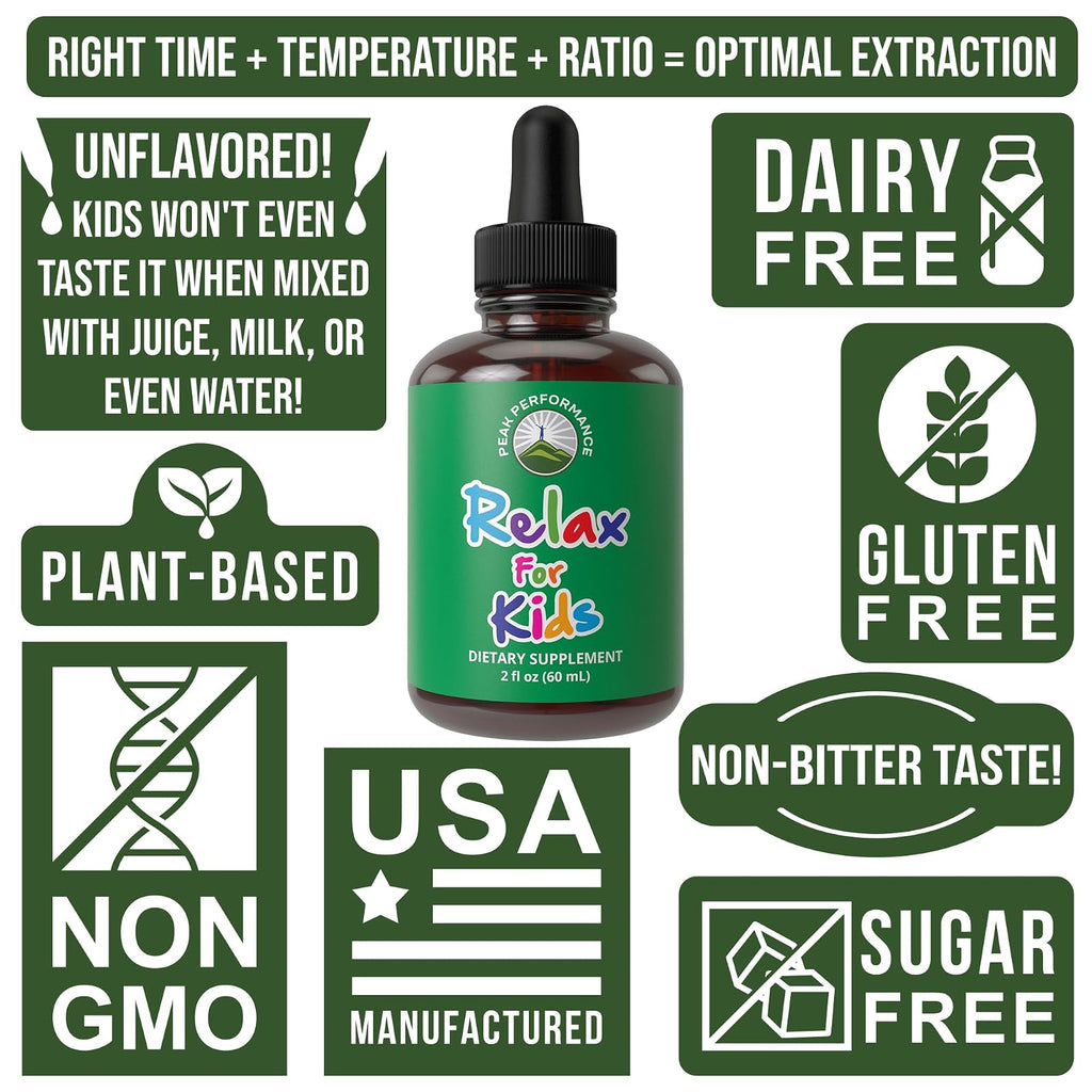 children's natural stress relief drops