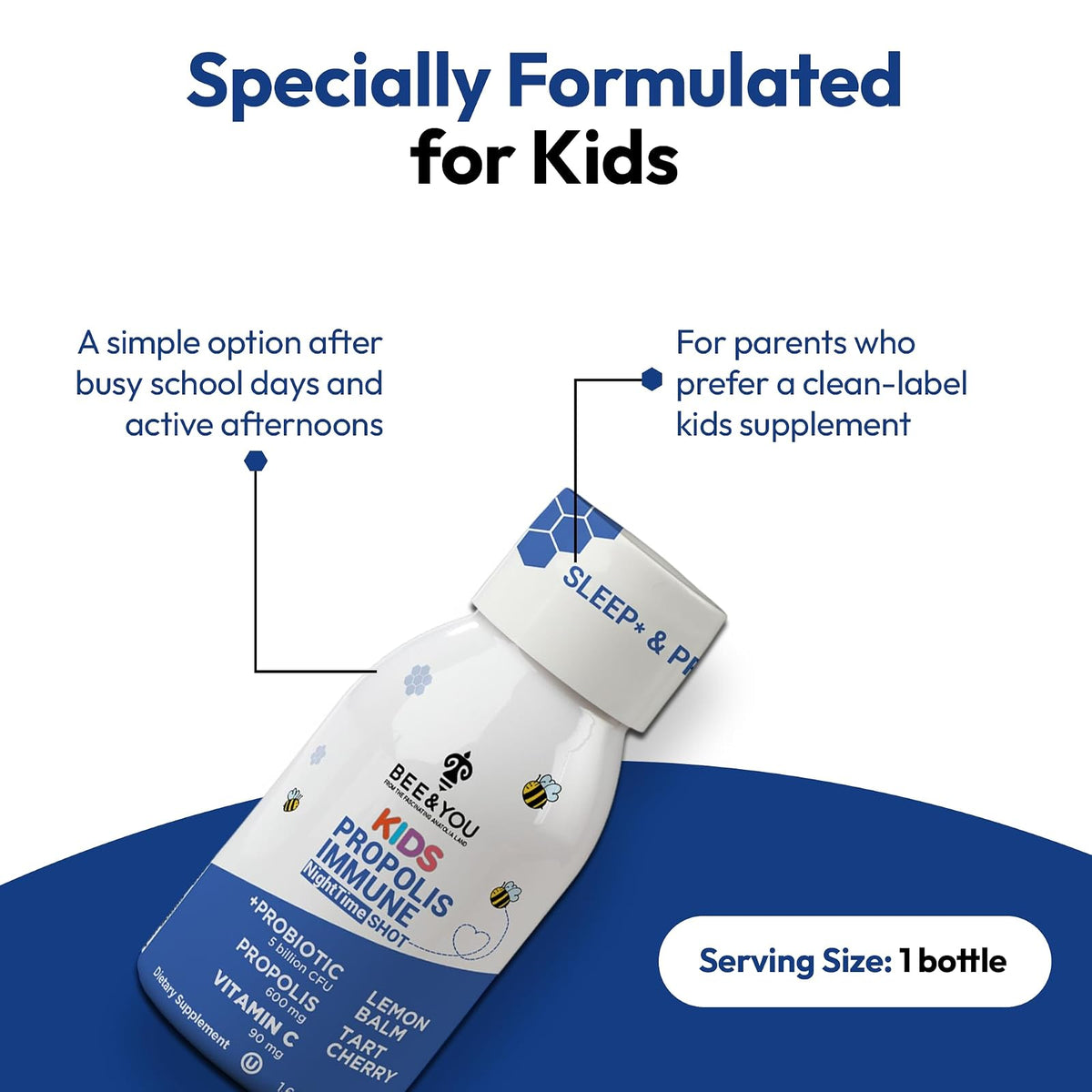 children's nighttime wellness supplement