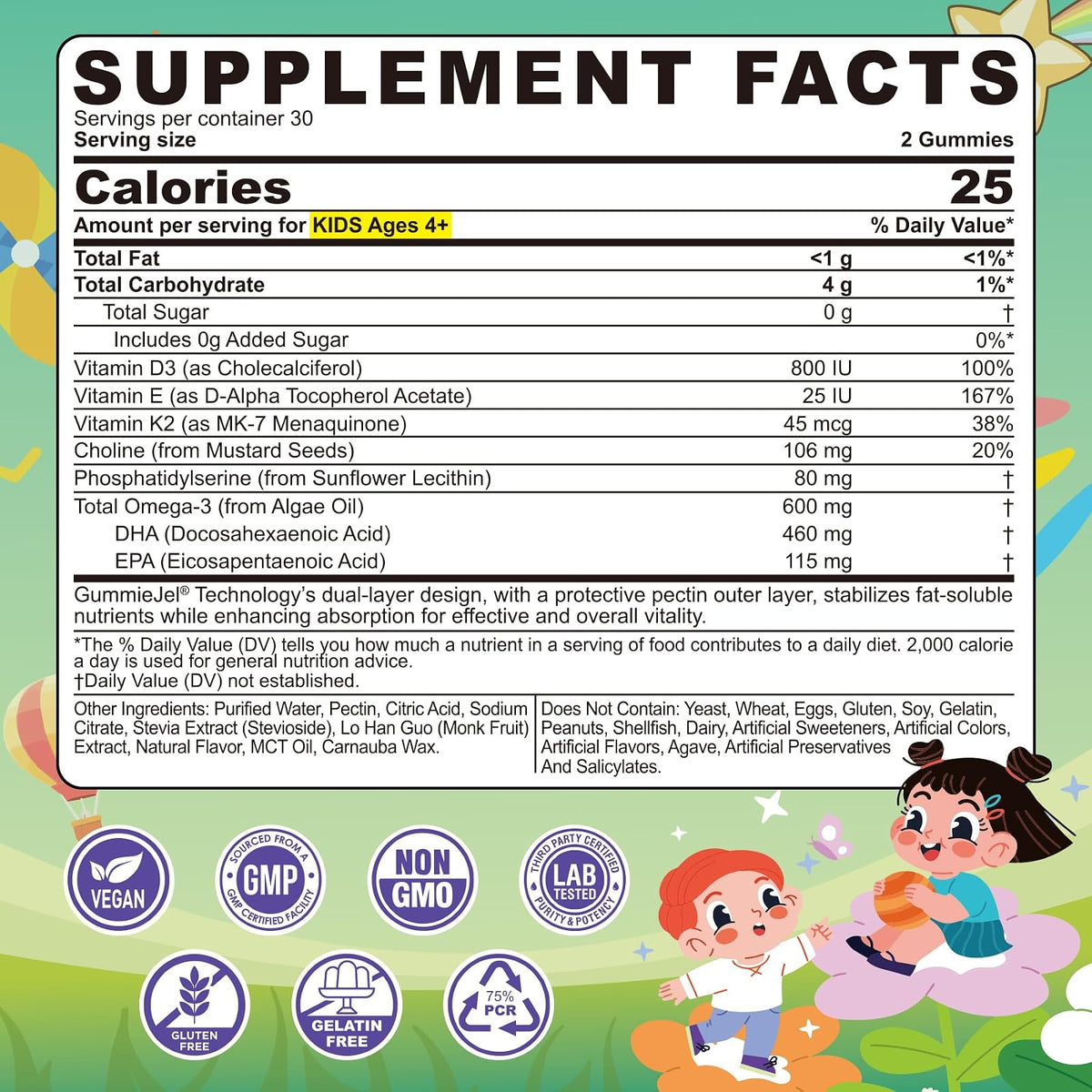 children's omega 3 vitamin supplement