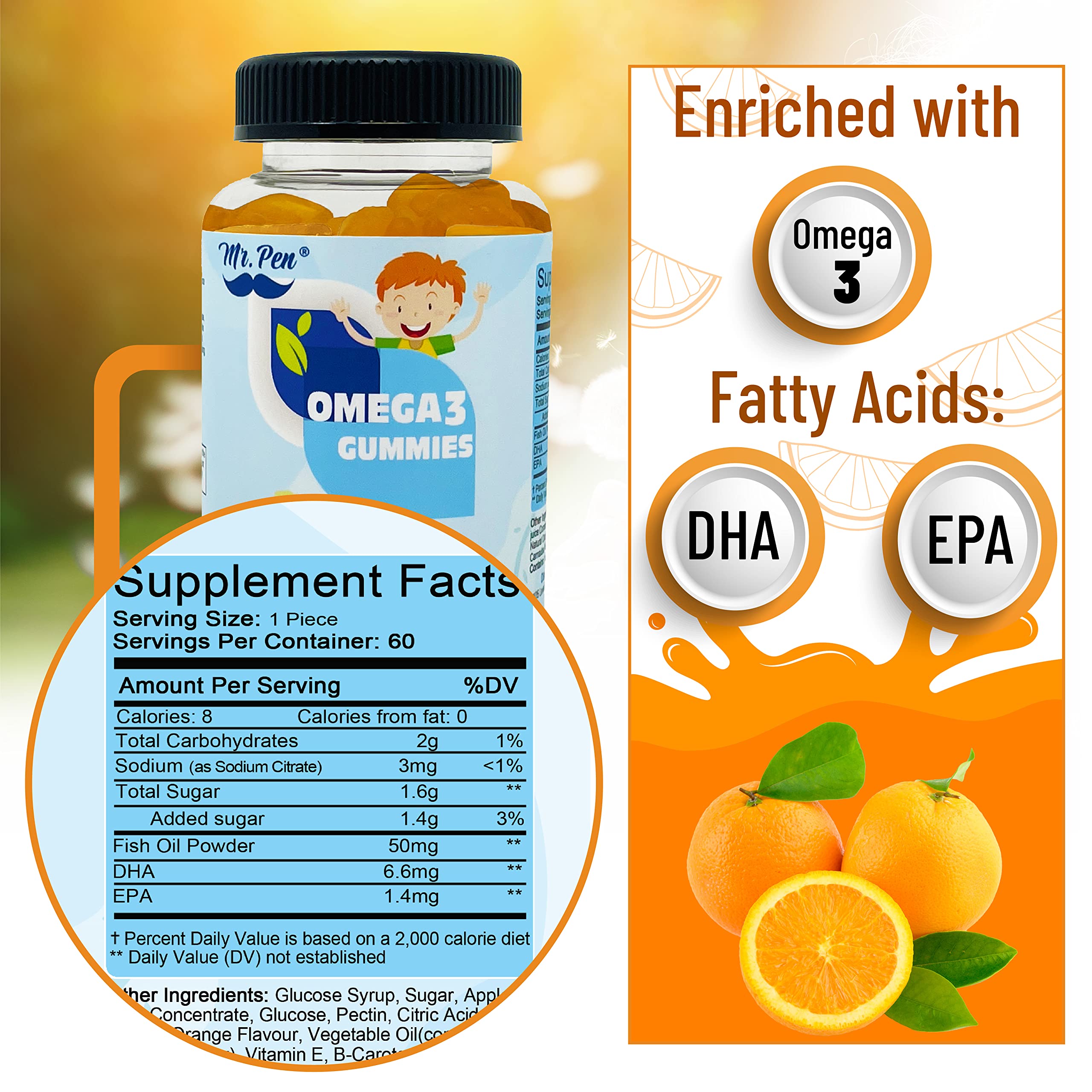 children's omega-3 with EPA DHA