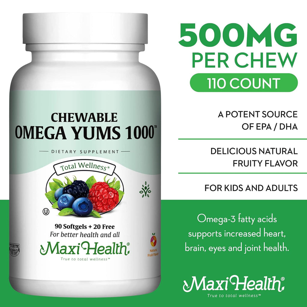 children's omega vitamins for healthy growth