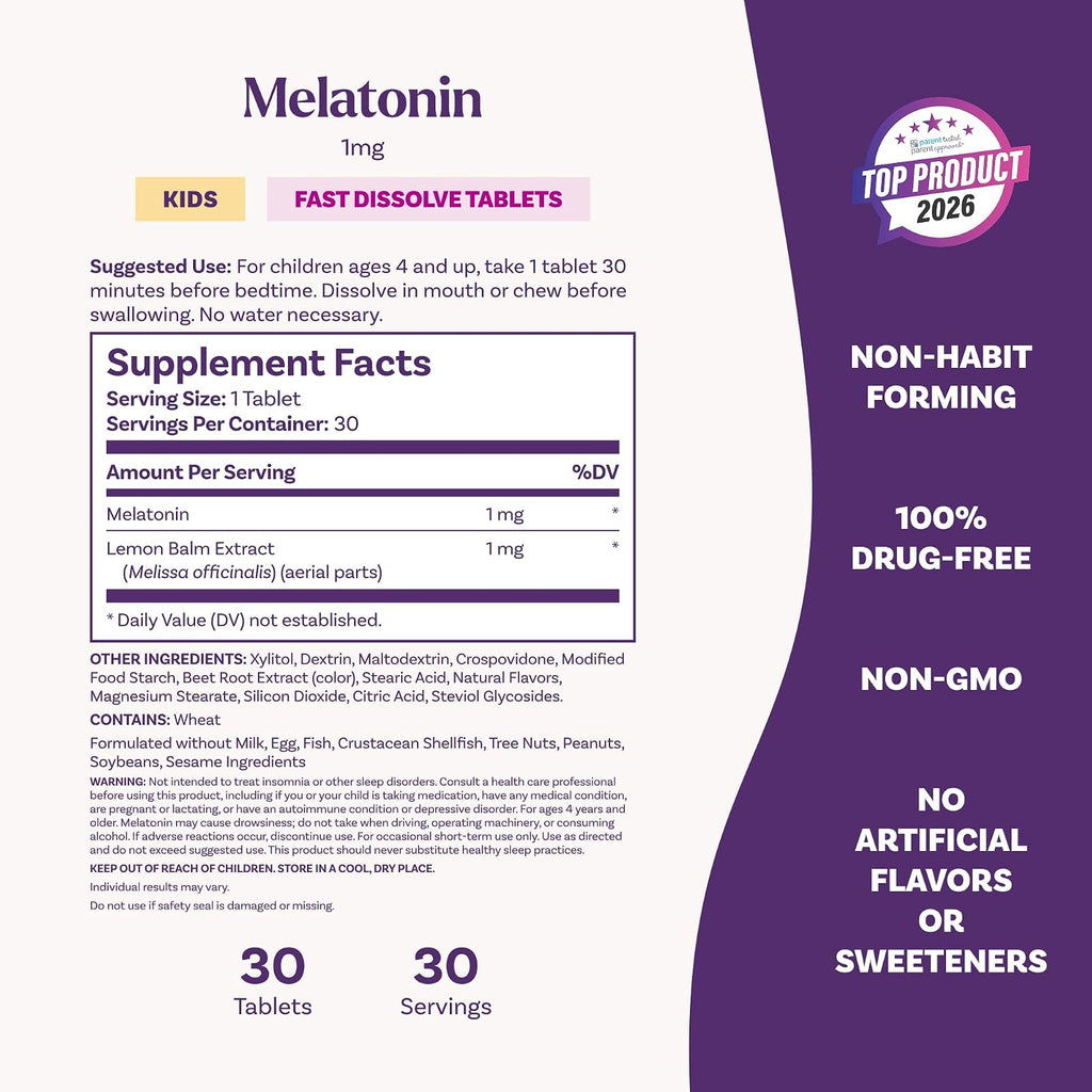 children's sleep support vitamins