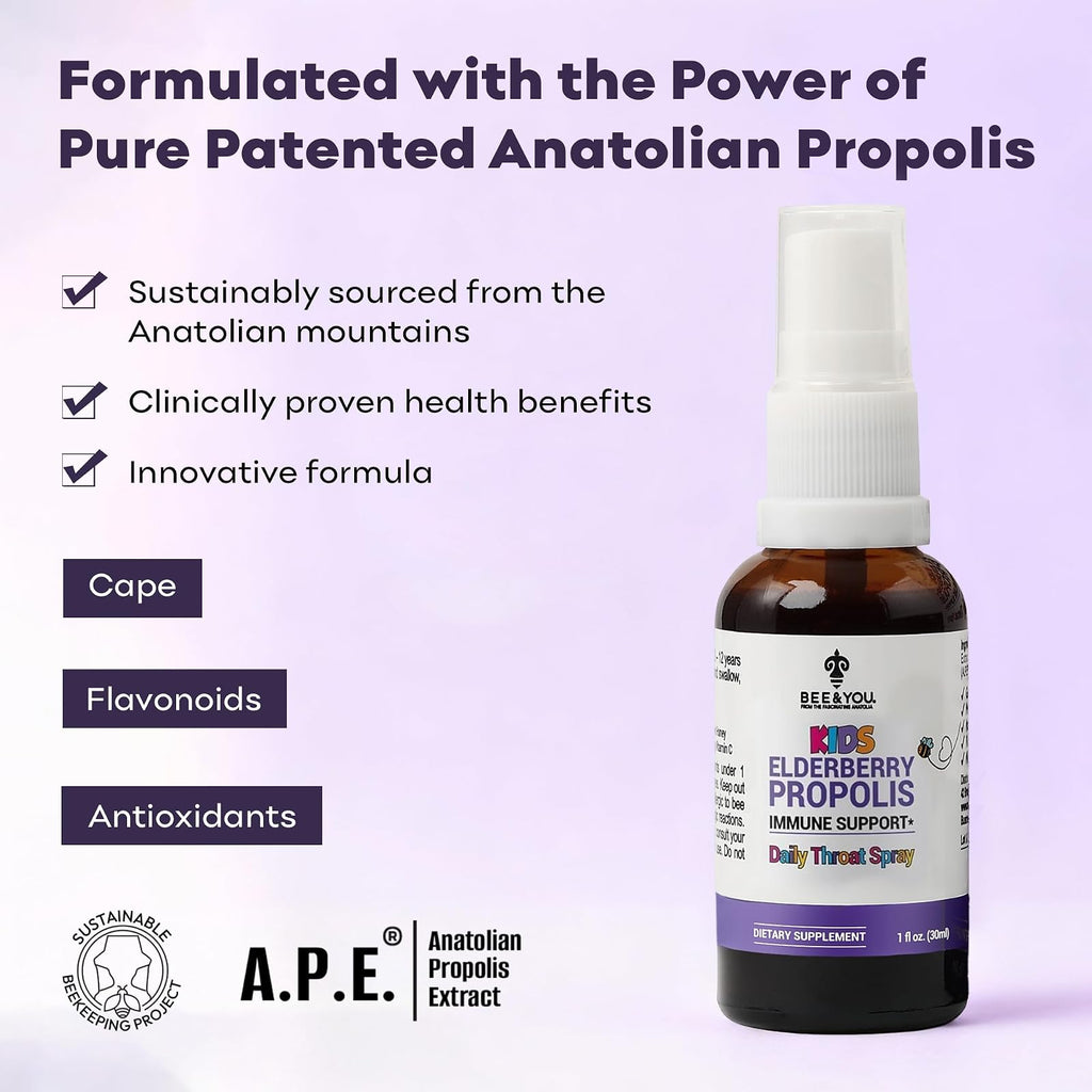 children's throat spray with propolis