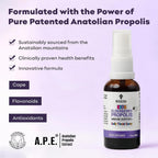 children's throat spray with propolis