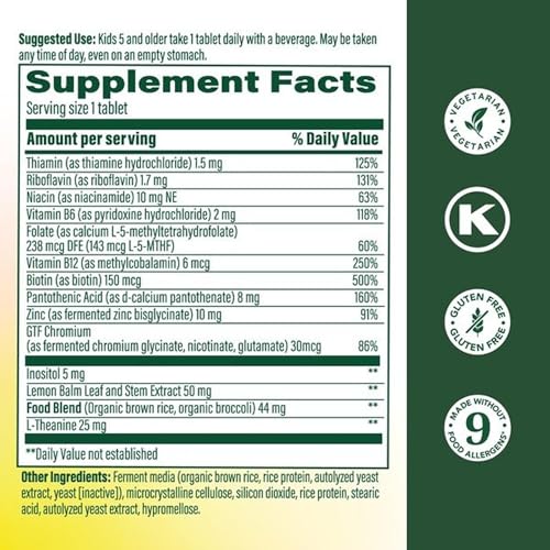 children's vitamin b complex tablets