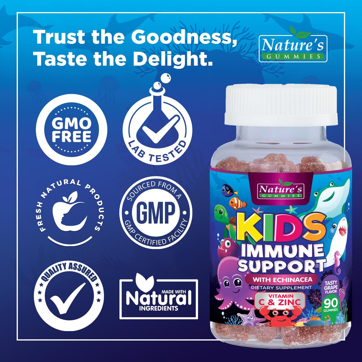 children's vitamin C and zinc gummies