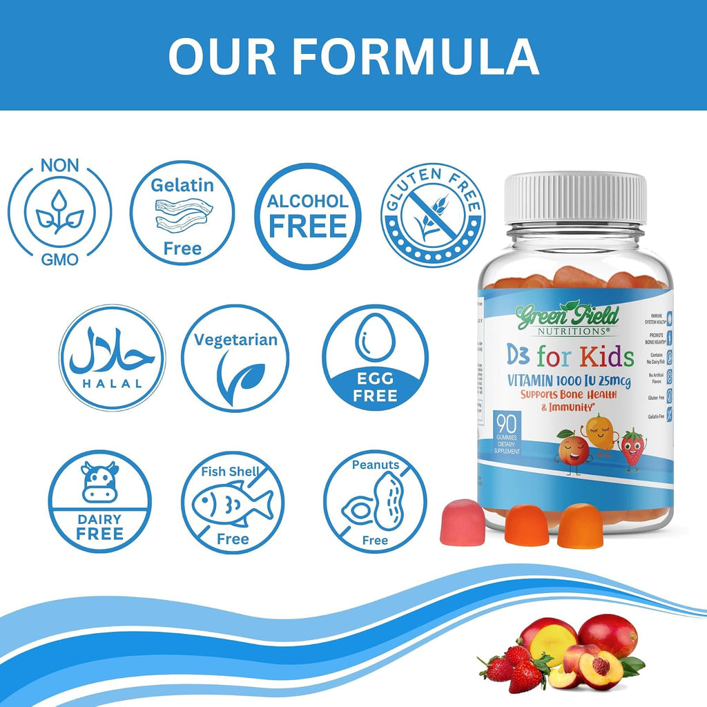 children's vitamin D3 for strong bones