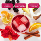 Chill with hibiscus sangria iced tea