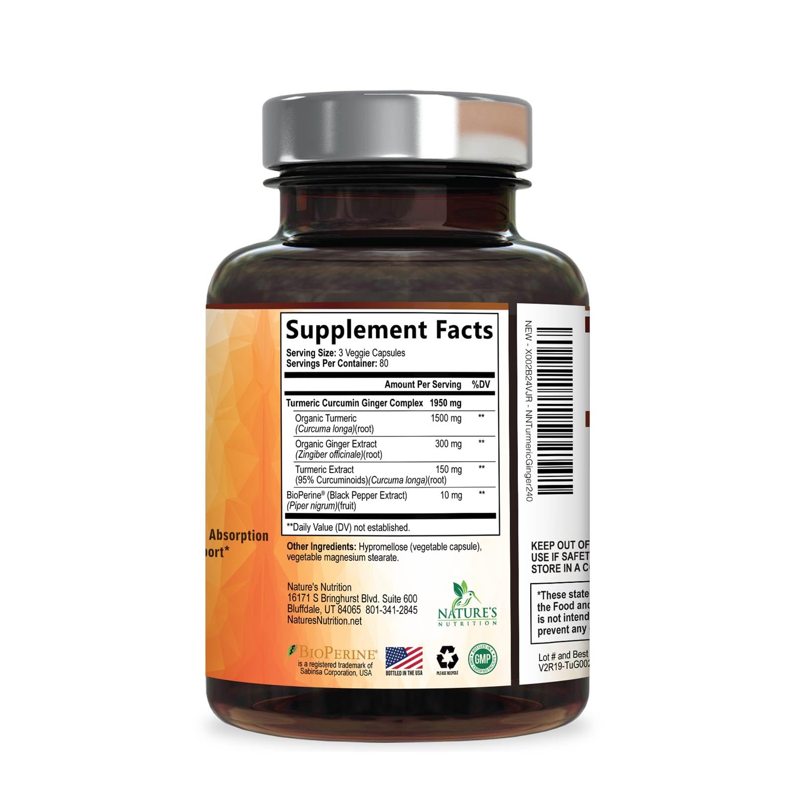 Chillax ginger capsules for energy