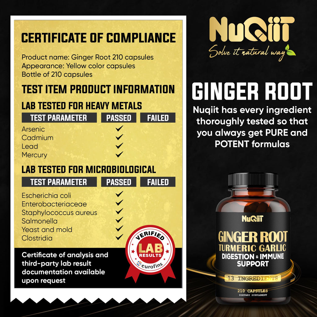 Chillax ginger capsules for energy