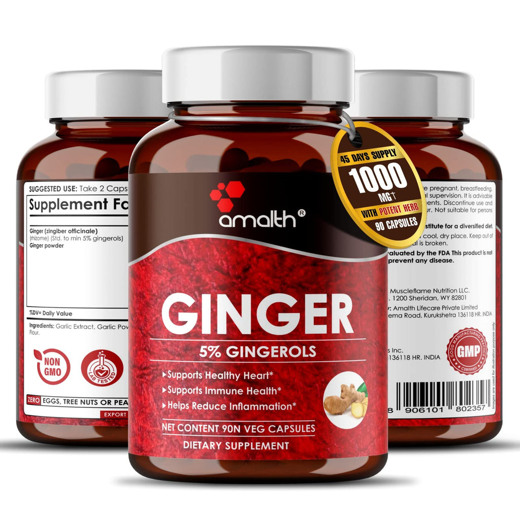 Chillax ginger root extract capsules