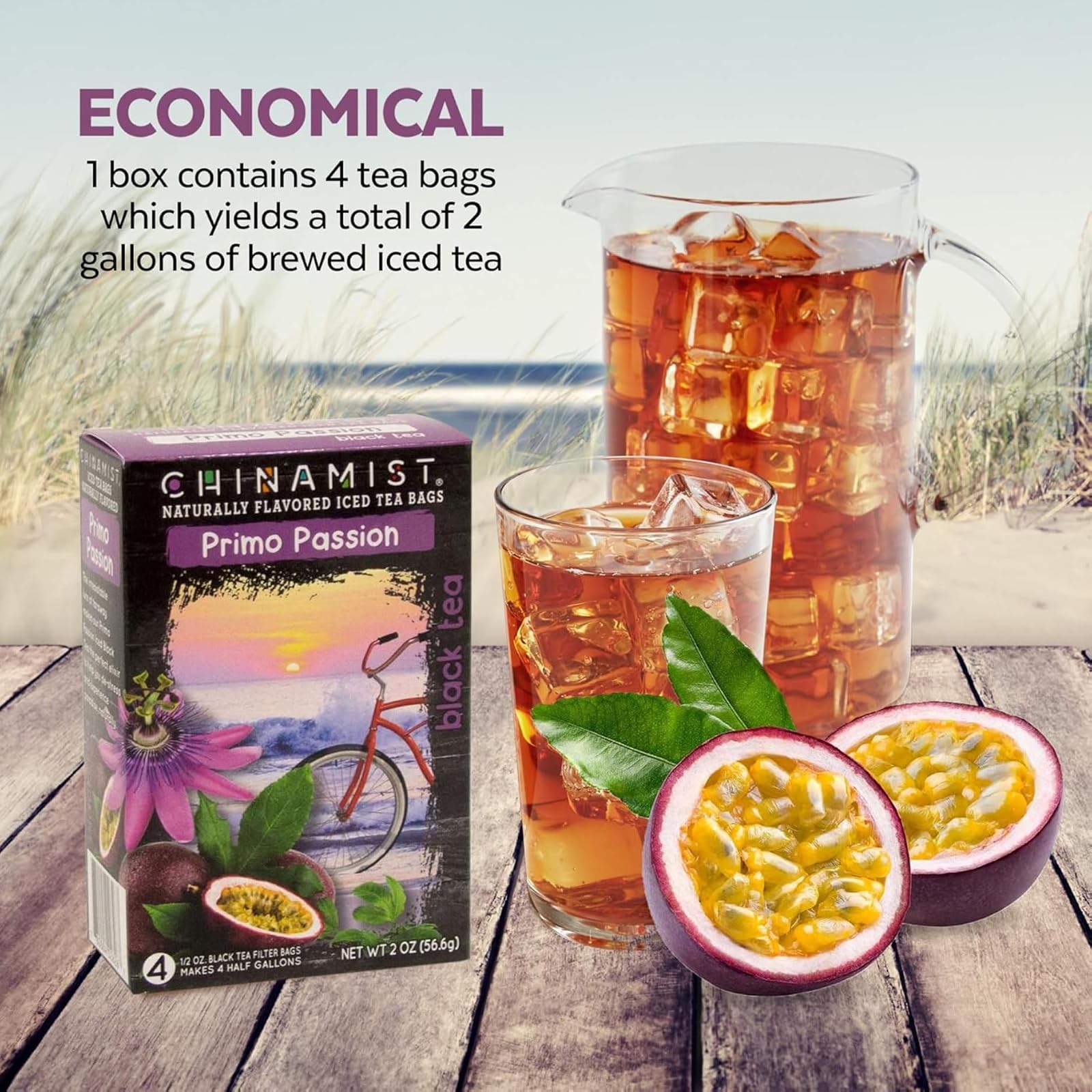 China Mist black tea infusion
