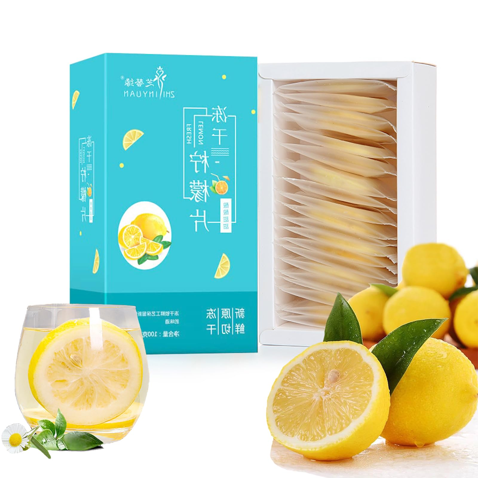 Chinese Flora freeze-dried lemon slices