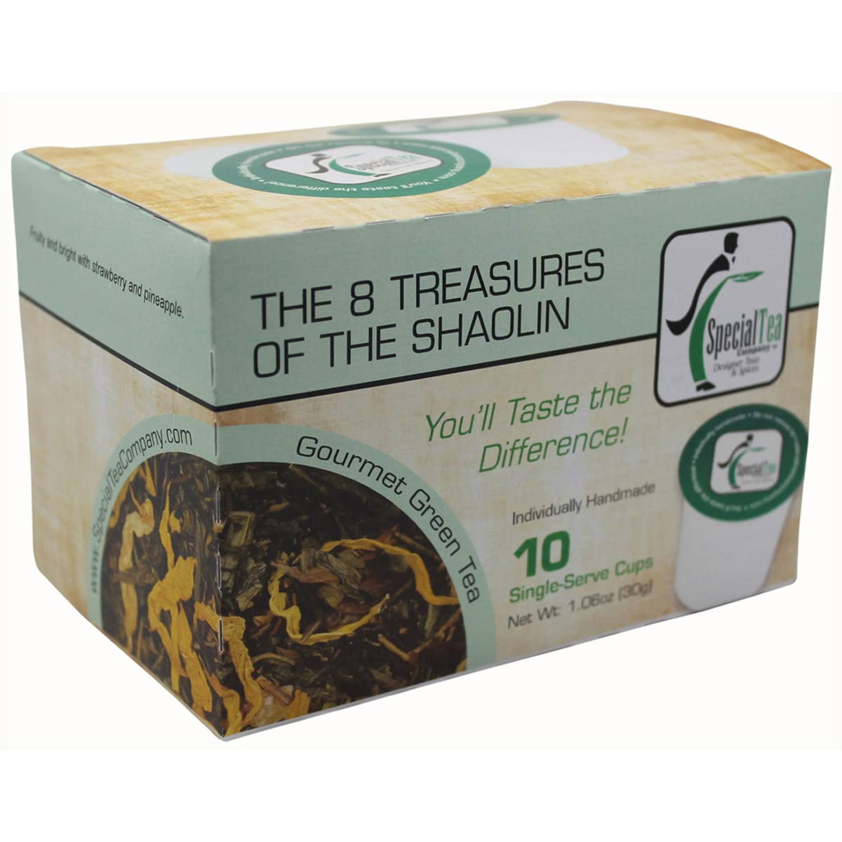 Chinese green tea single serve cups