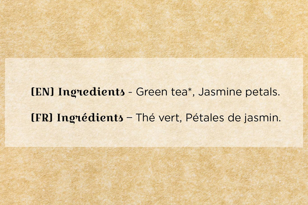 Chinese green tea with jasmine