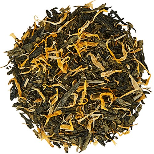 chinese green tea with mint