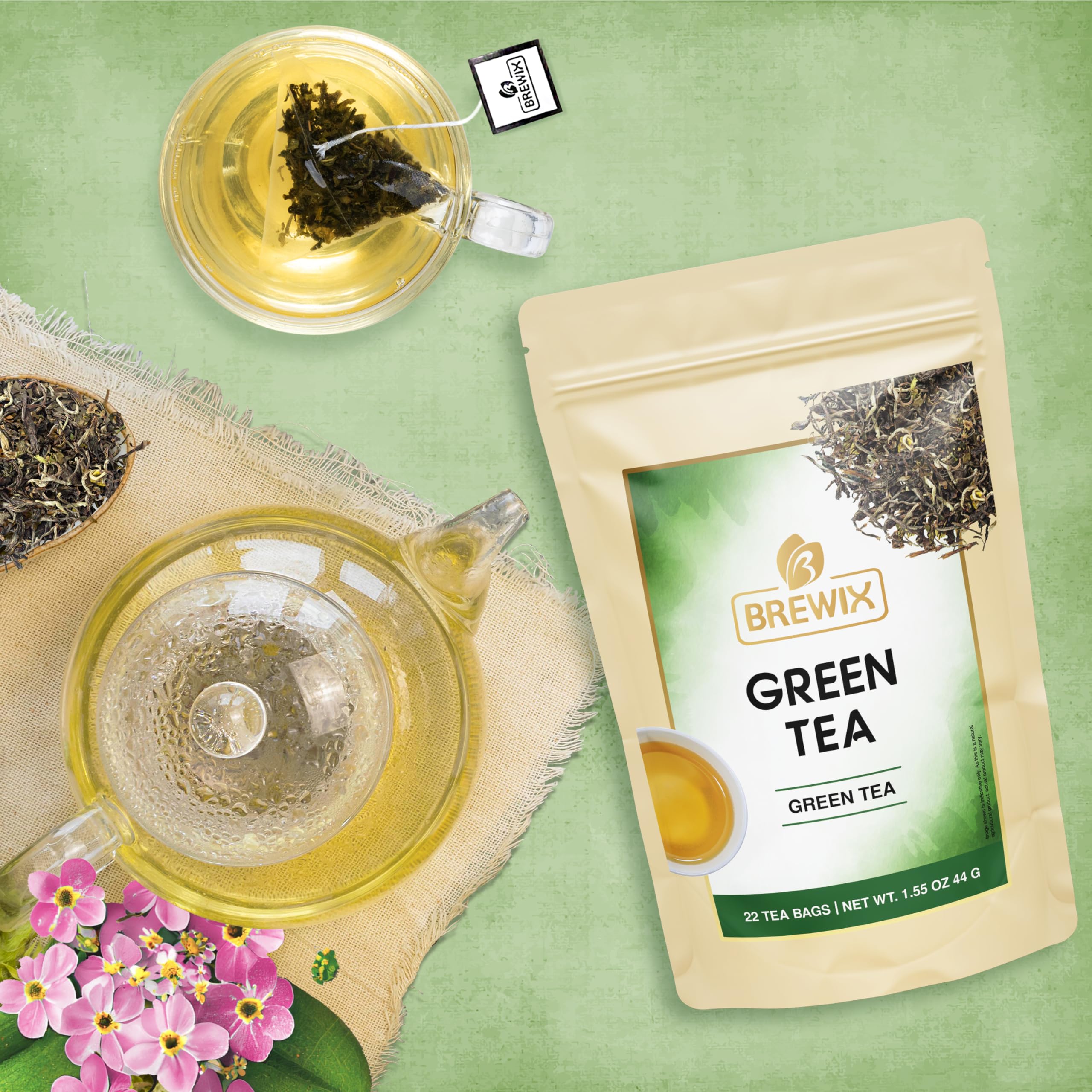 Chinese green tea with rich flavour