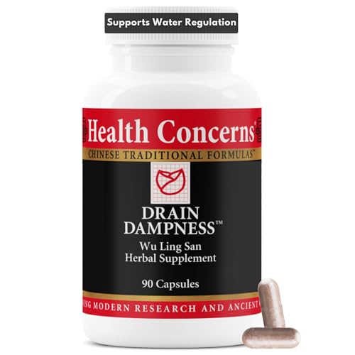 Chinese herbal formula for water retention