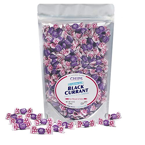 CHIPS Black Currant throat pastilles
