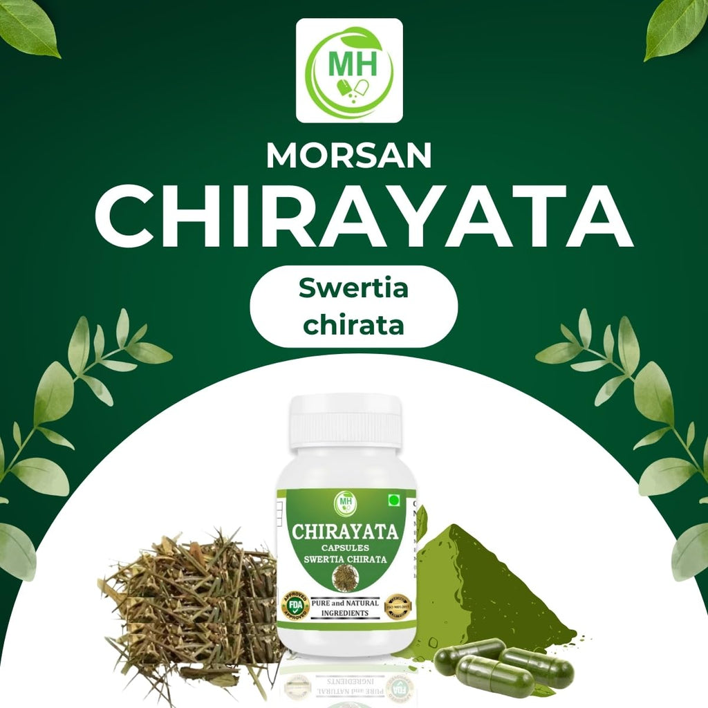Chirayata capsules for enhanced immunity