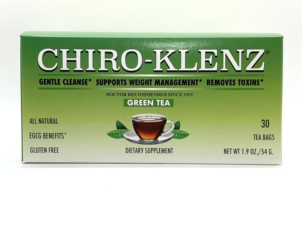 Chiro-Klenz green tea detox bags