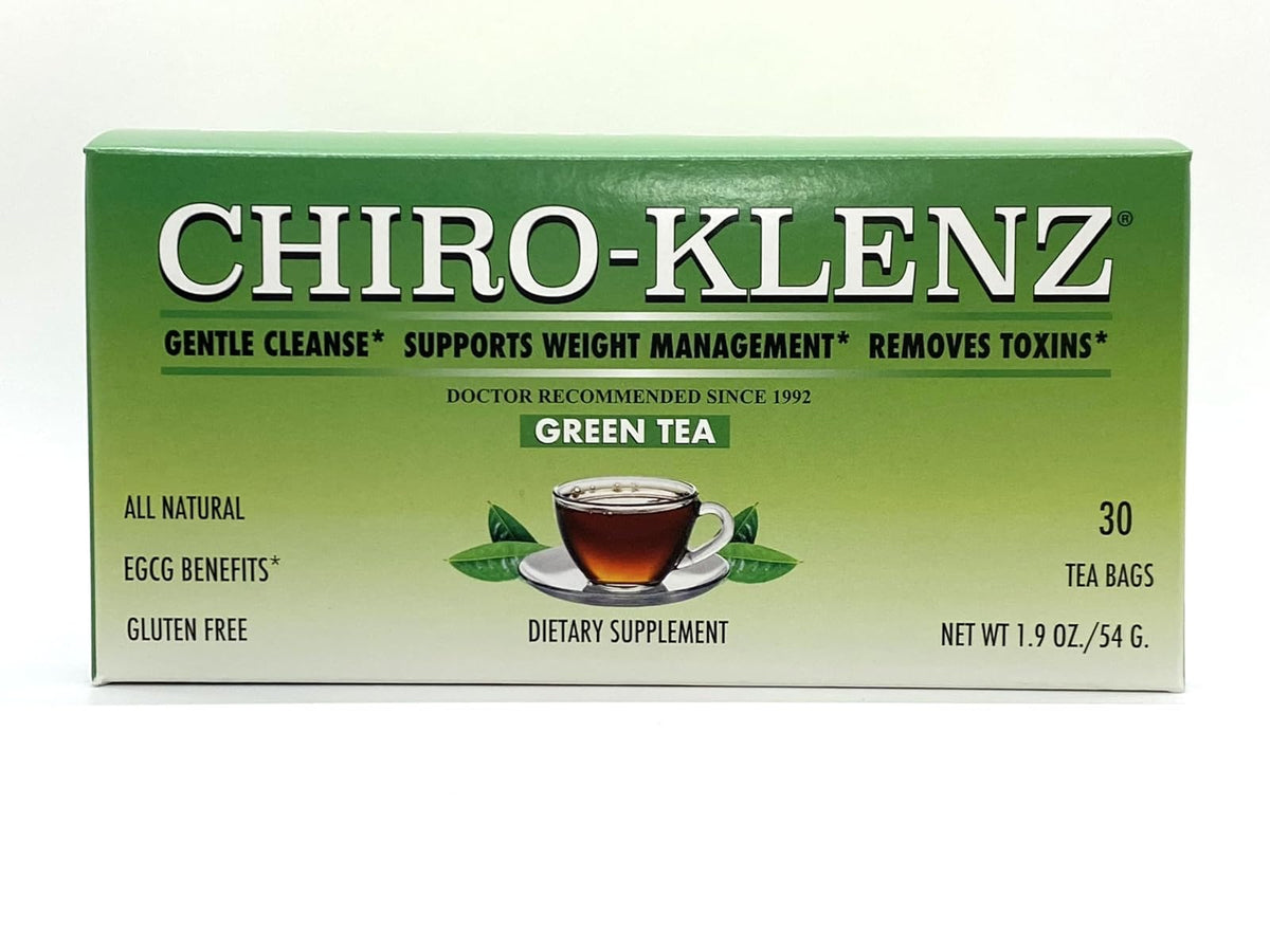 Chiro-Klenz green tea detox bags