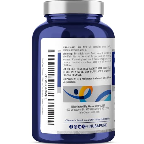 Chitosan 1200mg for digestive support