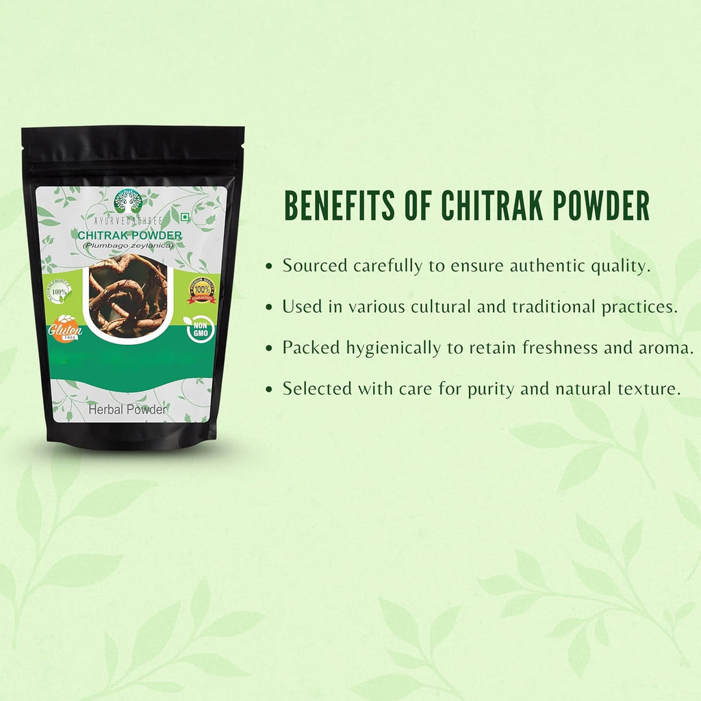 Chitrak powder for improved metabolism