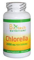 Chlorella 2000 mg vegetable capsules