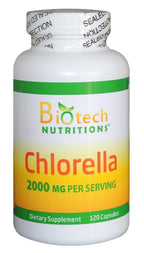 Chlorella 2000 mg vegetable capsules