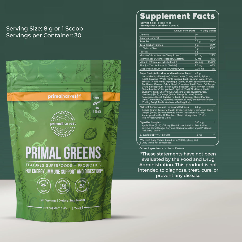 Chlorella and moringa health boost