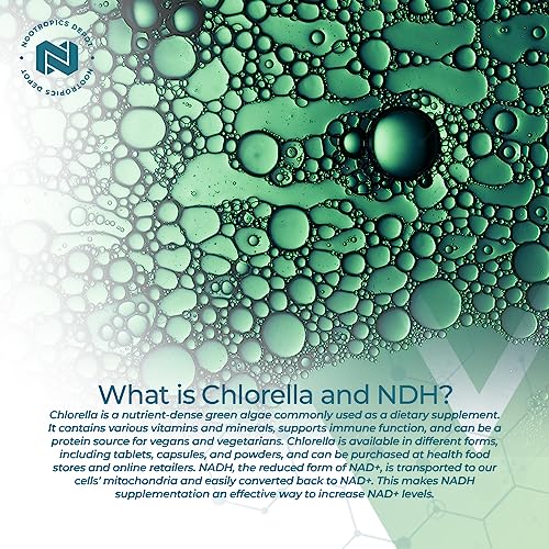 Chlorella and NADH for cognitive support