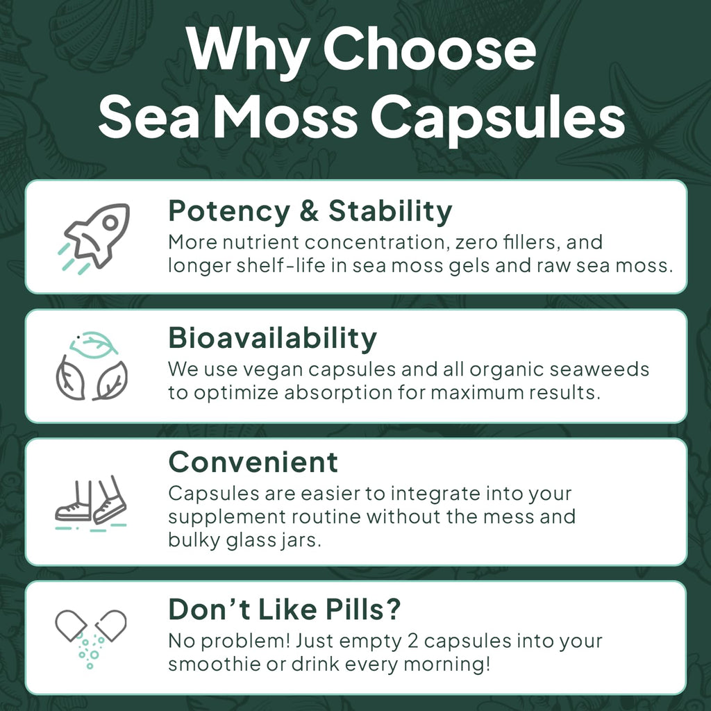 chlorella and sea moss for detox
