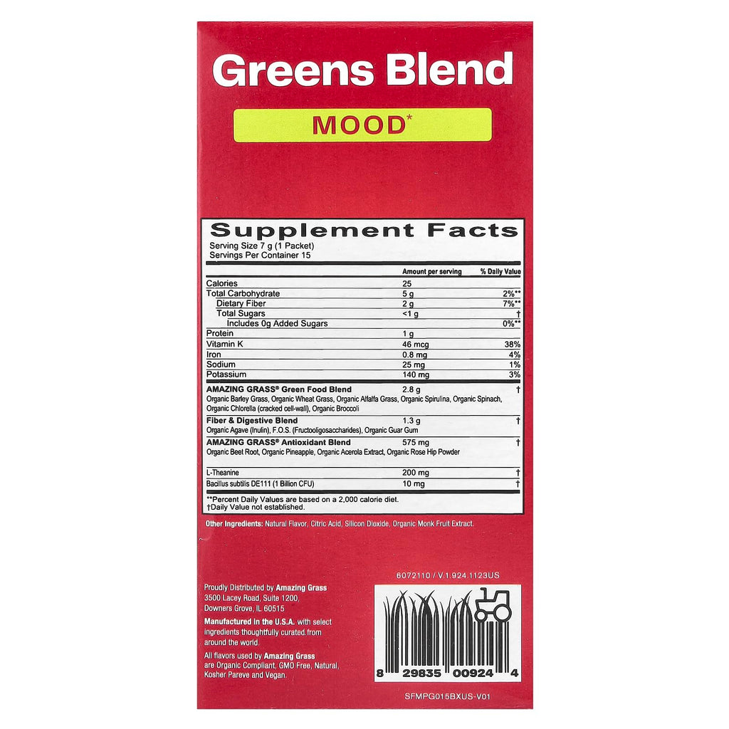 Chlorella and spirulina for enhanced mood