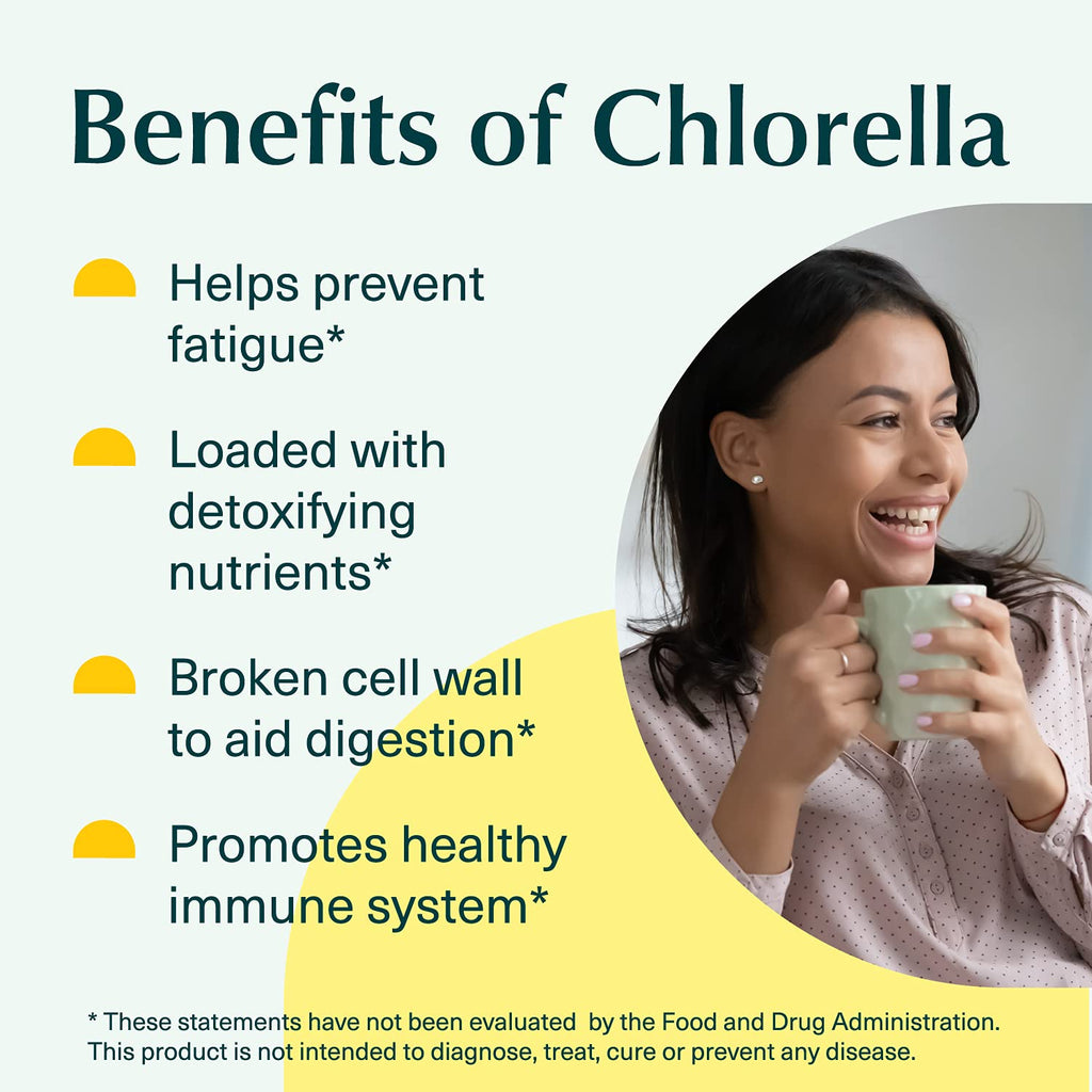 Chlorella and spirulina for immunity