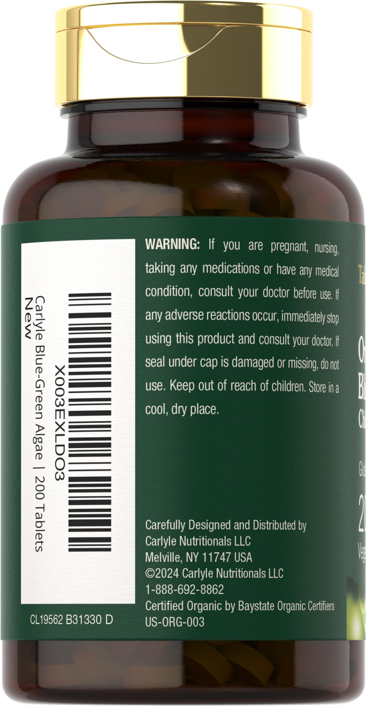 Chlorella and spirulina for wellness
