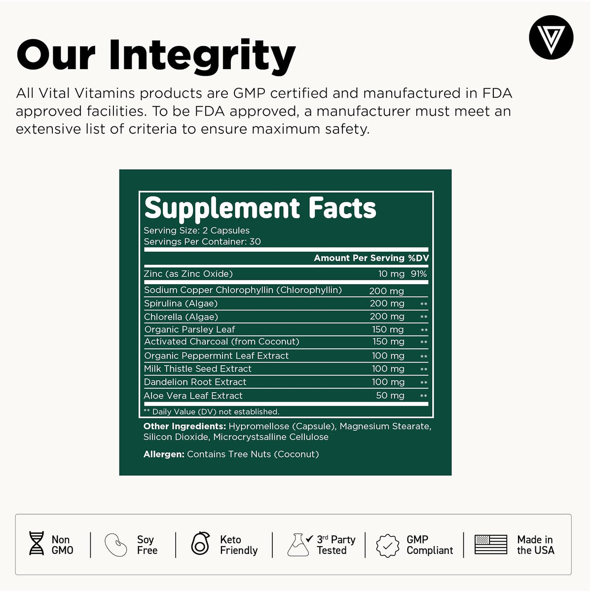 Chlorella and spirulina nutrient powerhouse