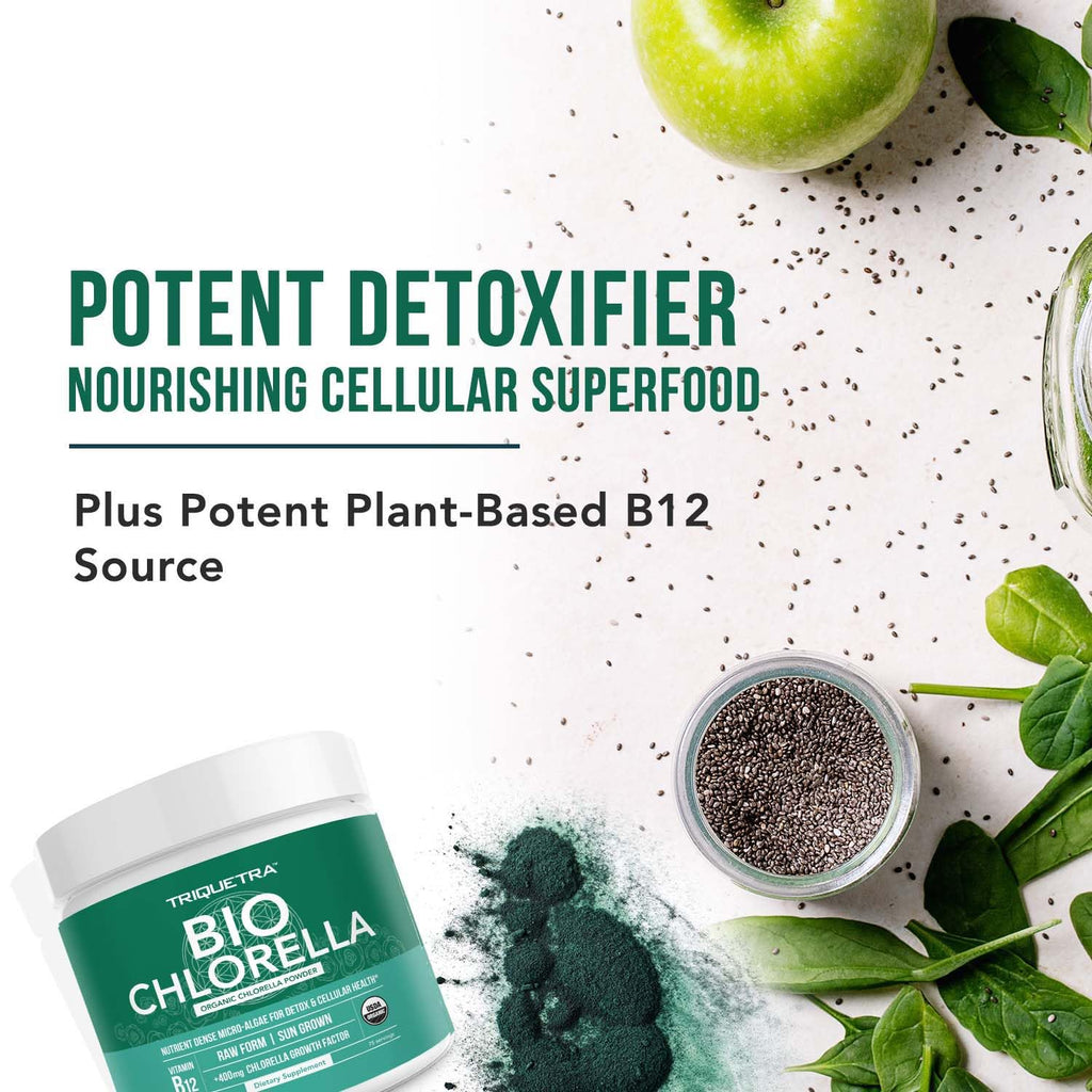 chlorella and spirulina superfood blend