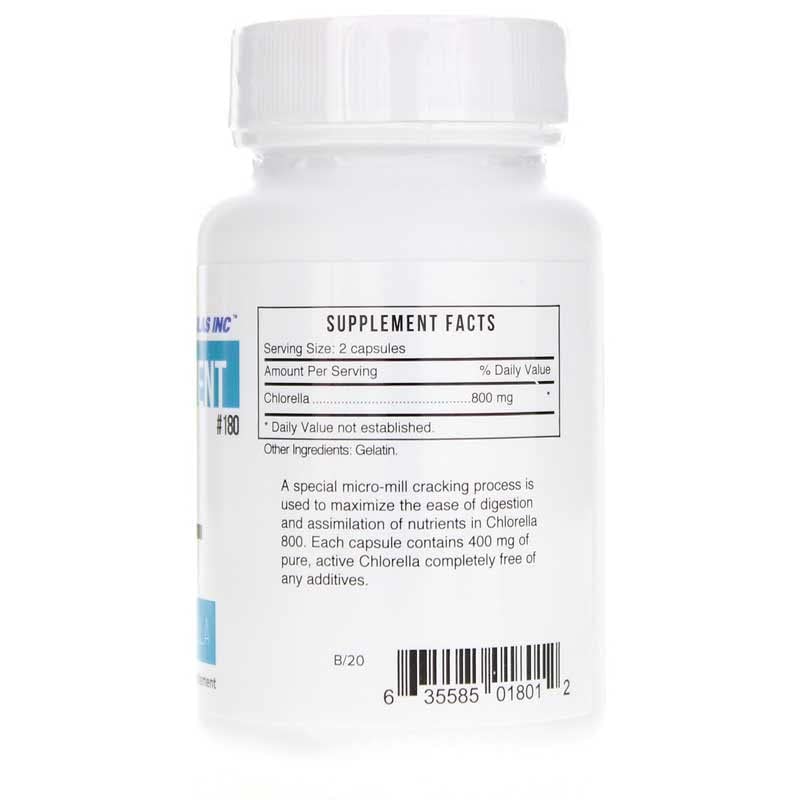 Chlorella blended vitamin benefits
