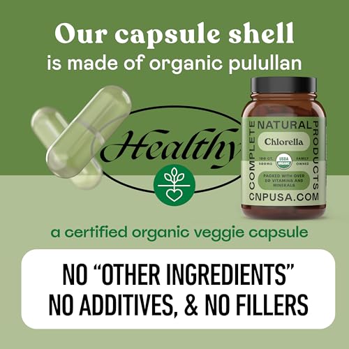 chlorella capsules for active lifestyle