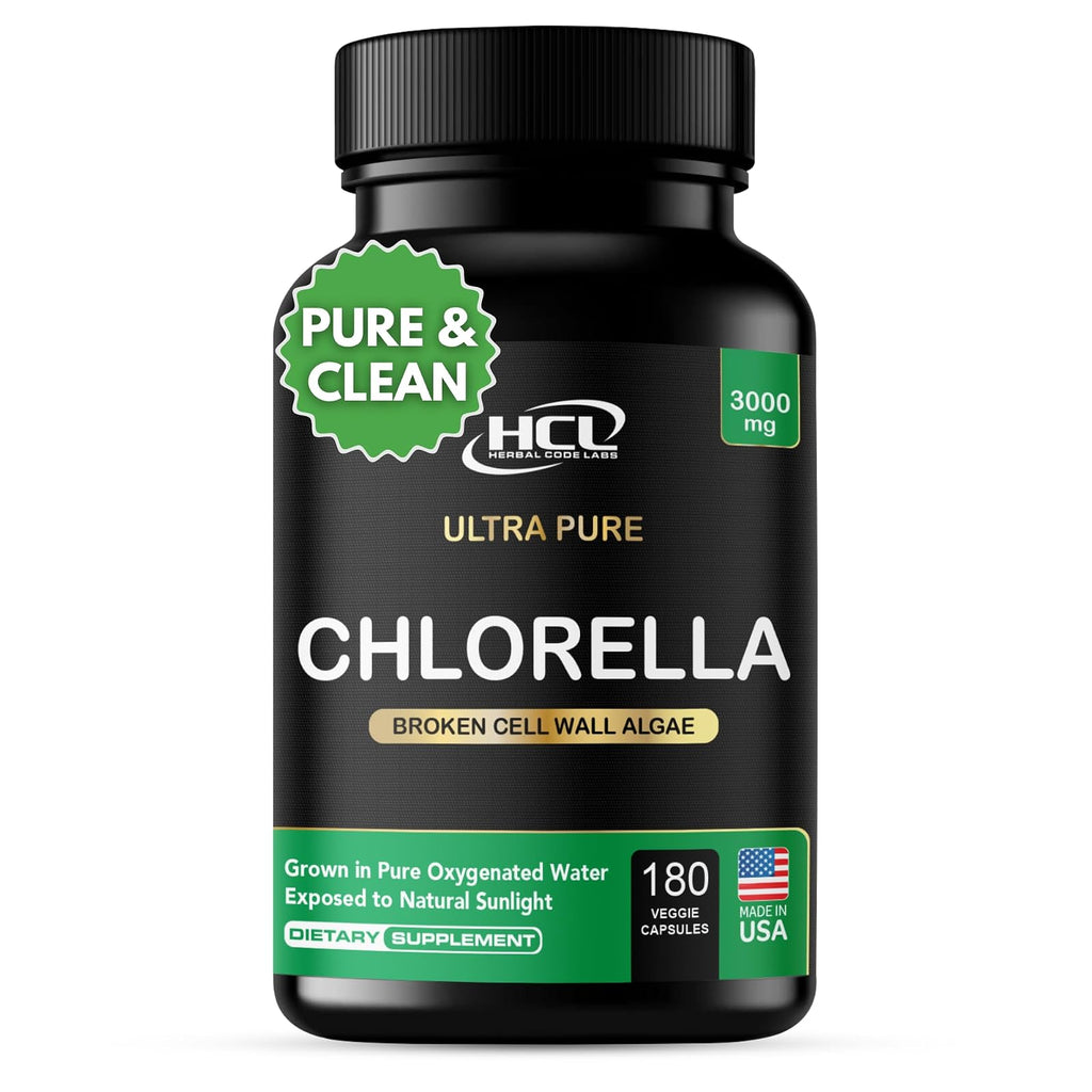Chlorella capsules for daily health