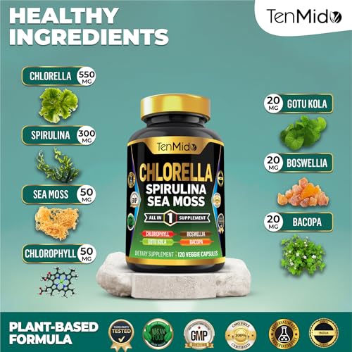 chlorella capsules for daily nutrition