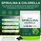 Chlorella capsules for detox support