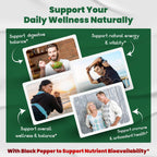 Chlorella capsules for detox support