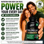 Chlorella capsules for senior vitality