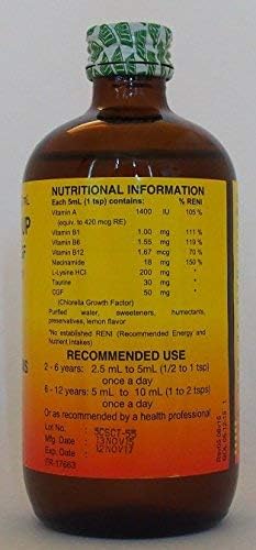 Chlorella growth factor multivitamin benefits