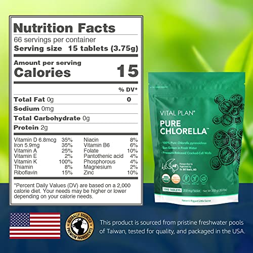 chlorella plant for immune support