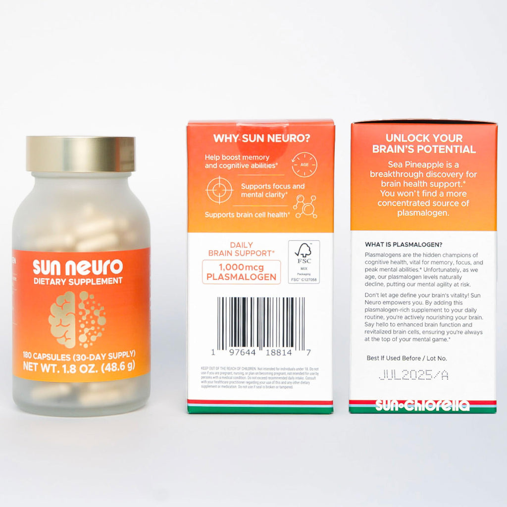 Chlorella plant for natural brain support