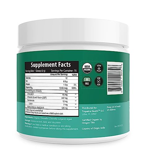 chlorella powder for antioxidant support