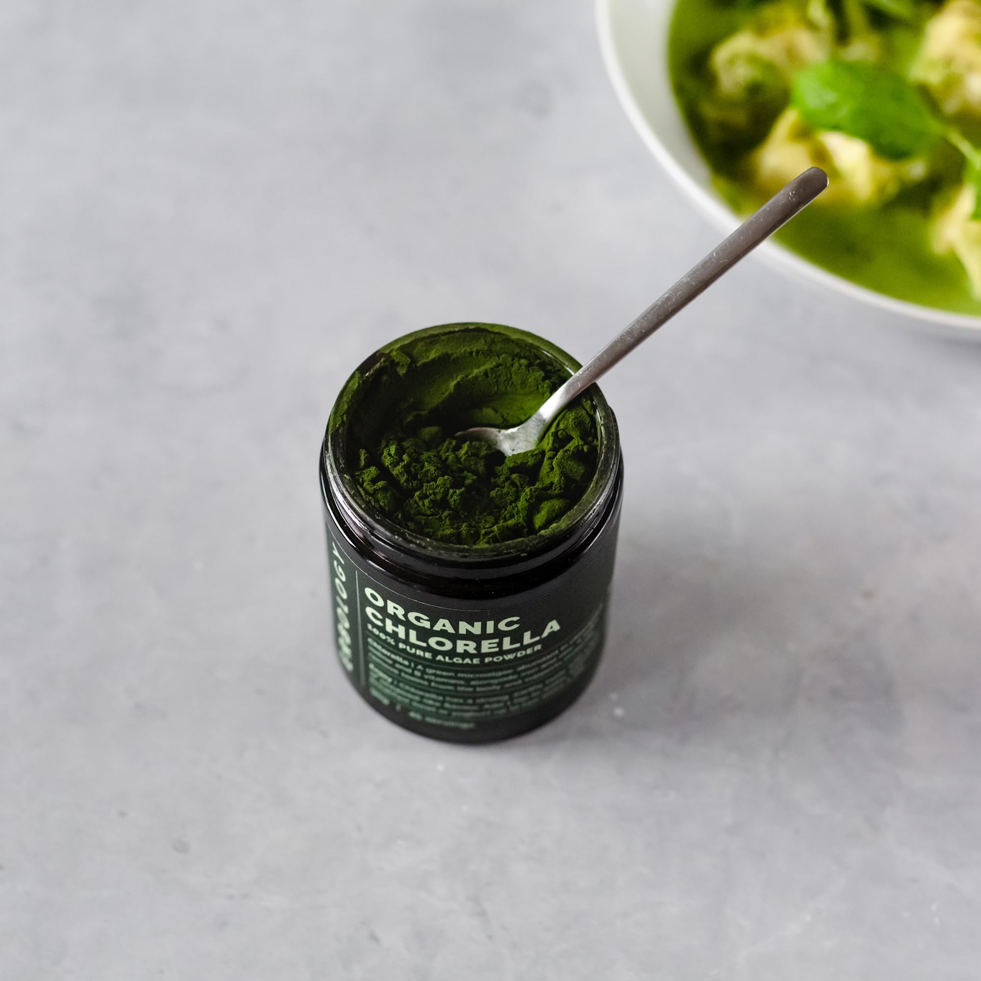 chlorella powder for body cleansing